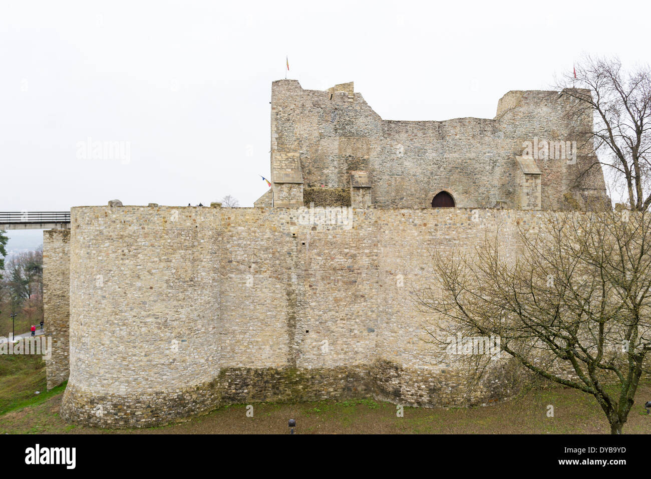 The Neamt fortress Stock Photo - Alamy