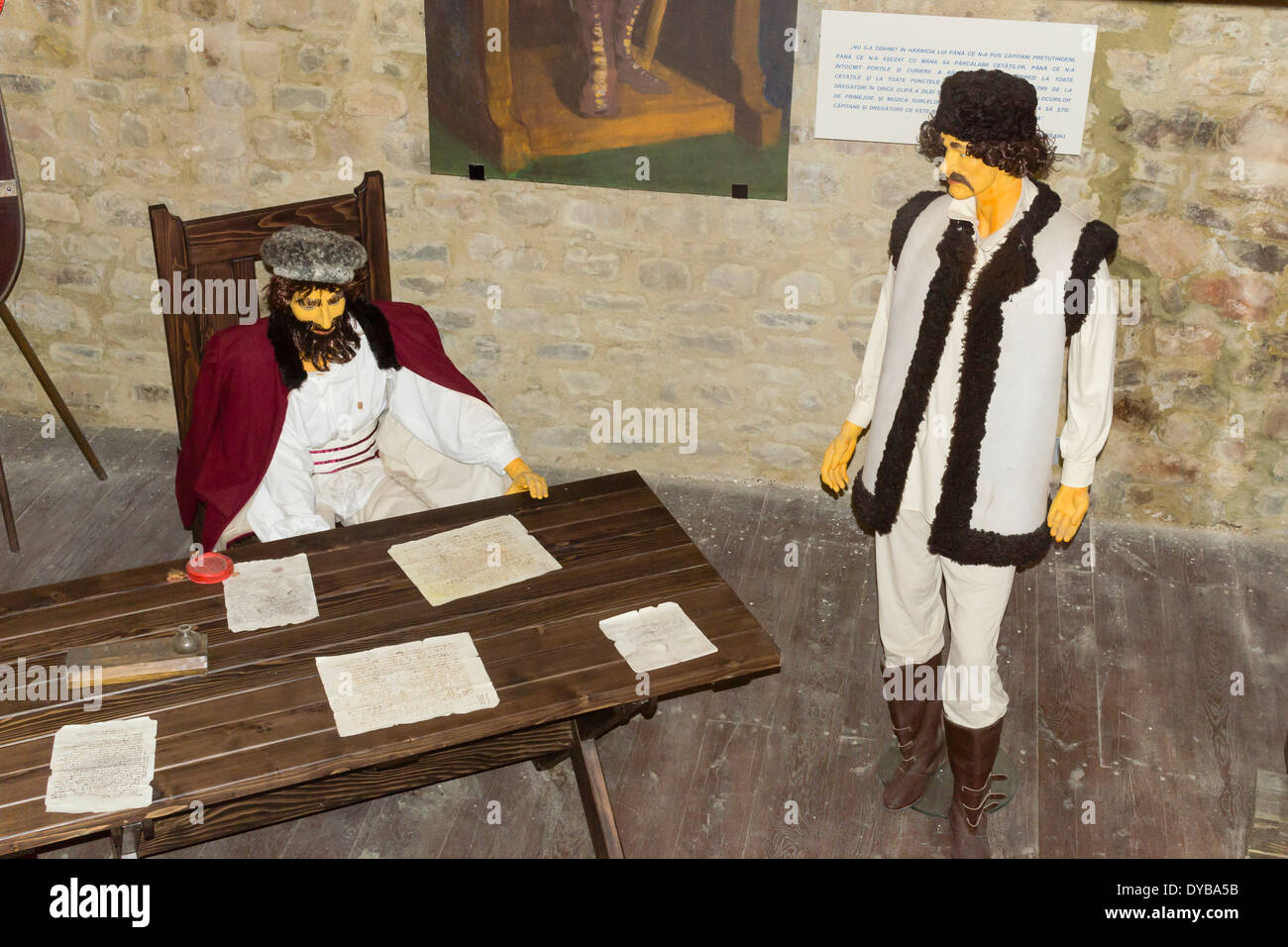 The Neamt fortress Stock Photo - Alamy