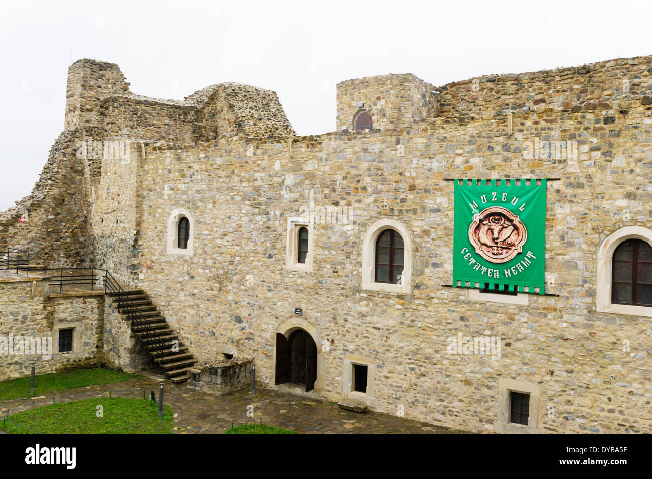 The Neamt fortress Stock Photo - Alamy