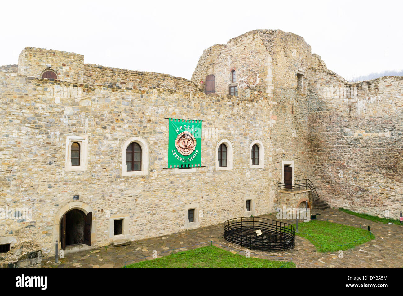 The Neamt fortress Stock Photo - Alamy