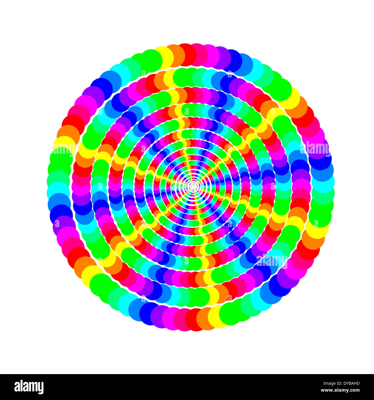 Sun colored circles Stock Photo - Alamy