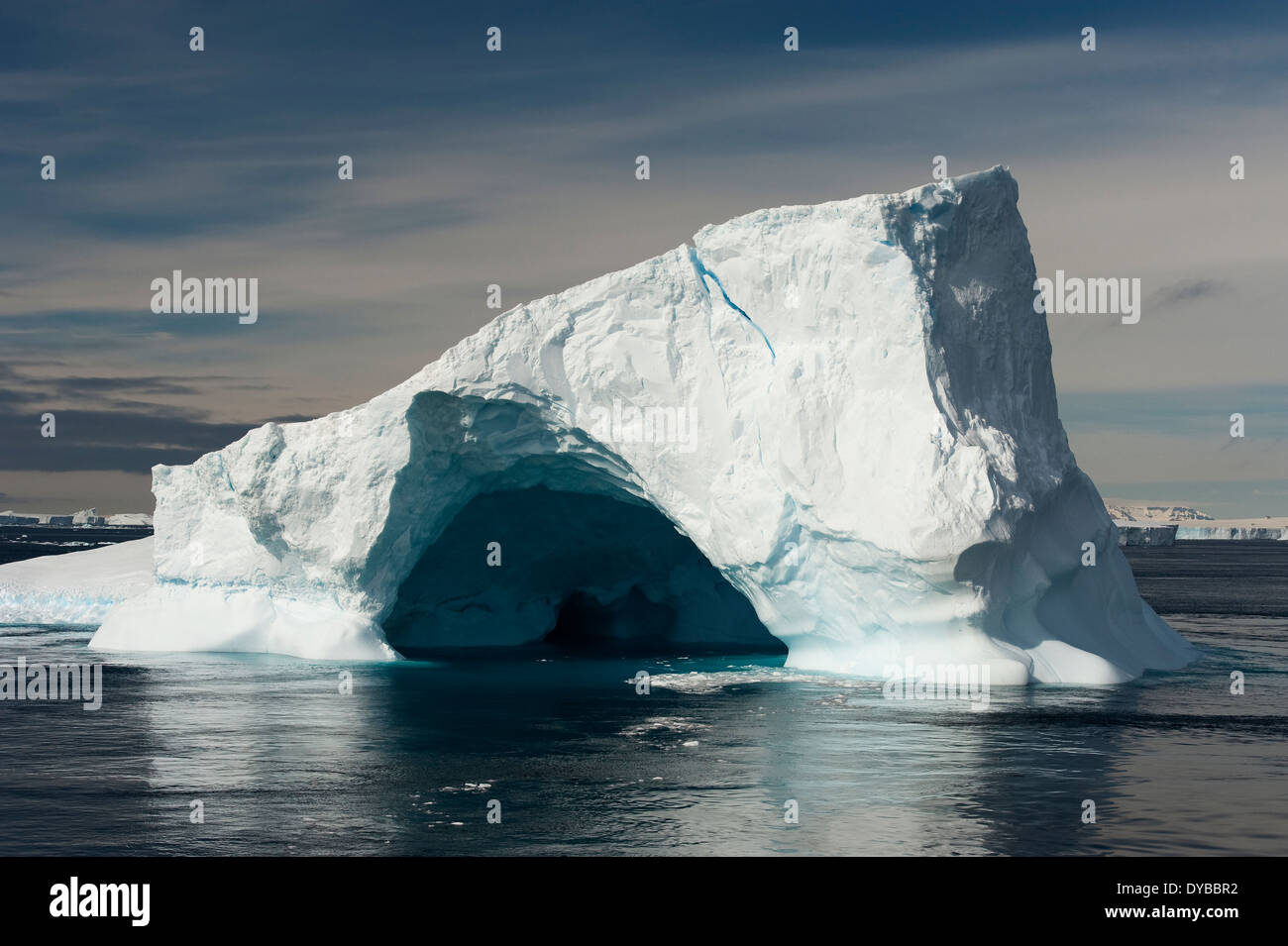 Icebergs in the Antarctic Sound Stock Photo - Alamy