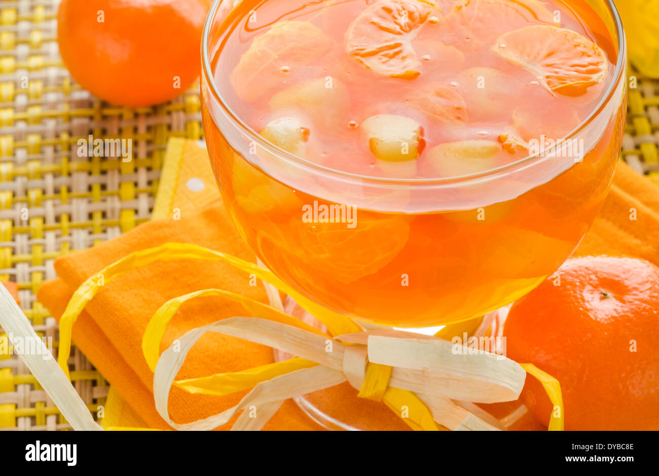 Jelly food in glass hi-res stock photography and images - Alamy