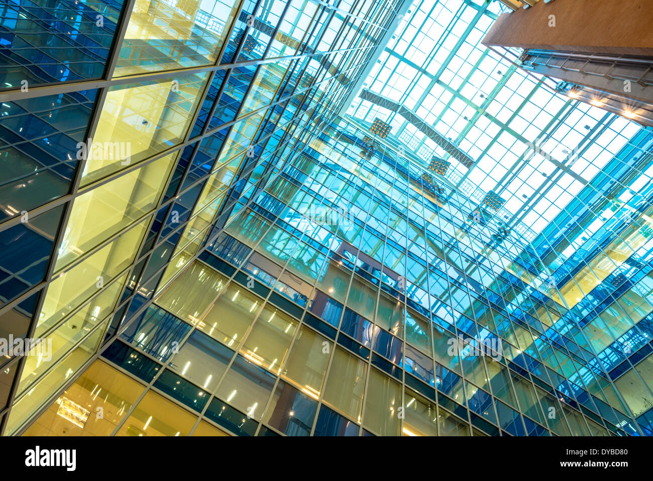Business center hall hi-res stock photography and images - Alamy