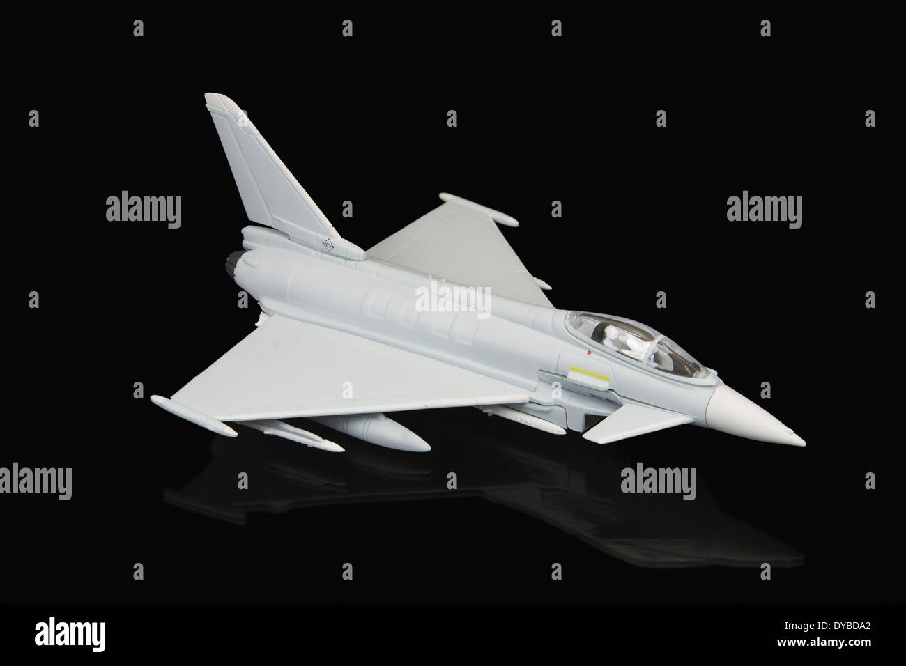Eurofighter Typhoon model Stock Photo - Alamy