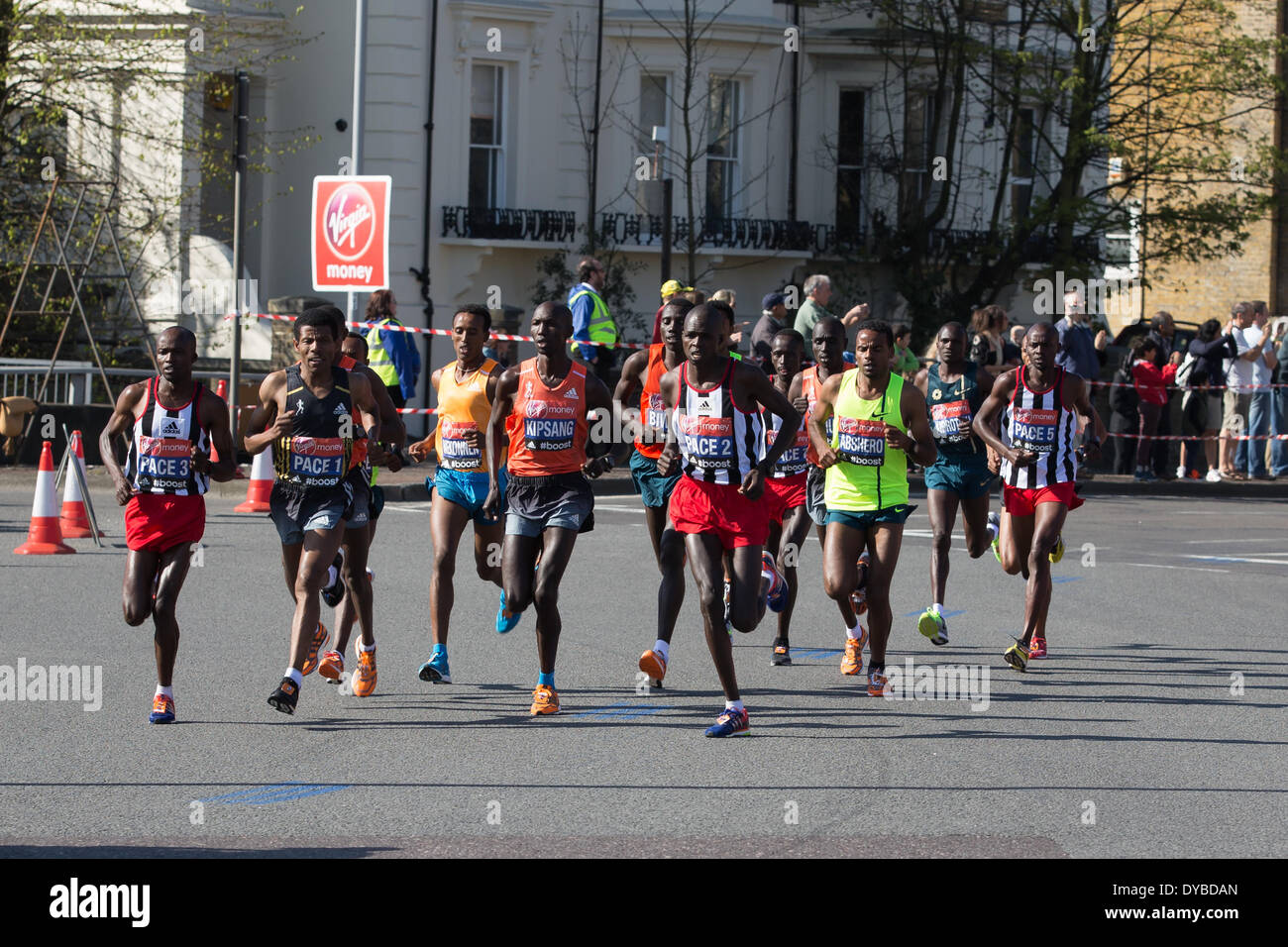 London, UK. 13th Apr, 2014. Ethiopian long-distance track and road ...