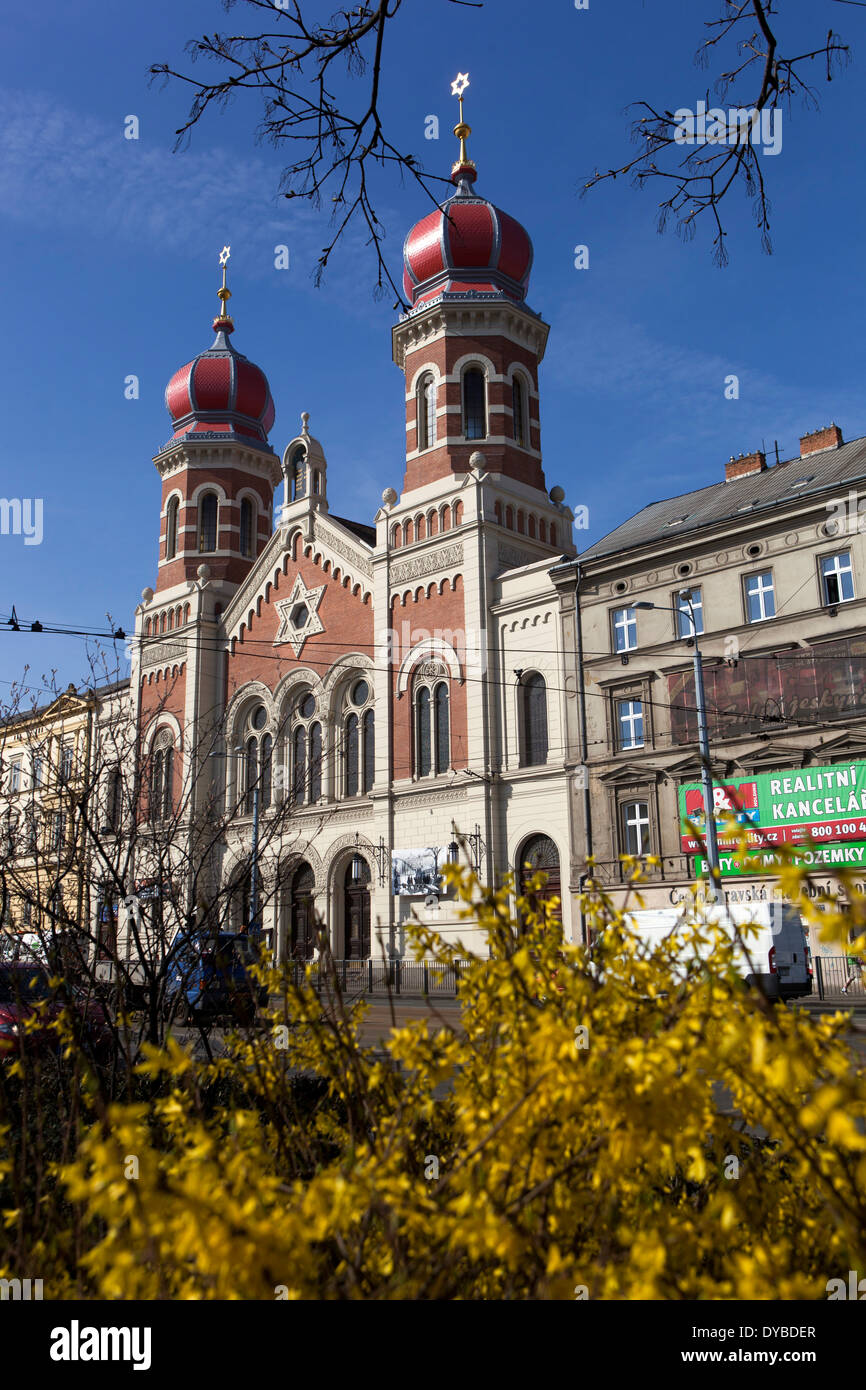 Plzen The Great Synagogue Pilsen Czech Republic Stock Photo - Alamy