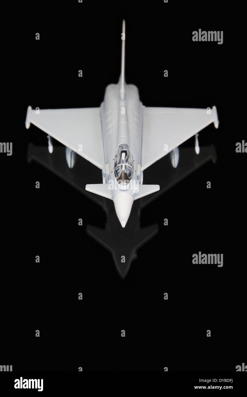 Eurofighter Typhoon model Stock Photo - Alamy