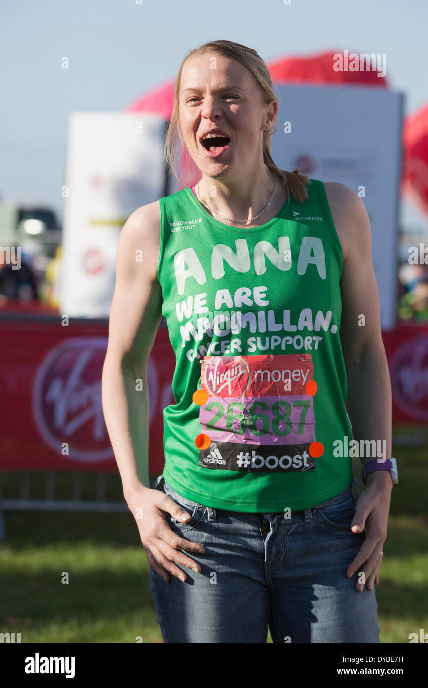 London, UK. 13th Apr, 2014. Olympic rower Anna Watkins. Celebrities ...