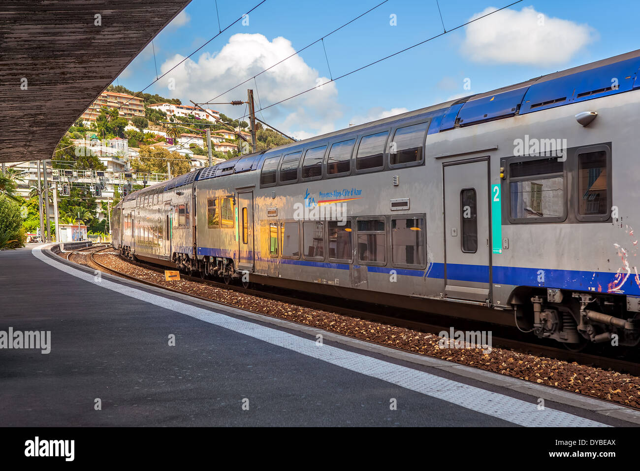 Menton train hi-res stock photography and images - Alamy