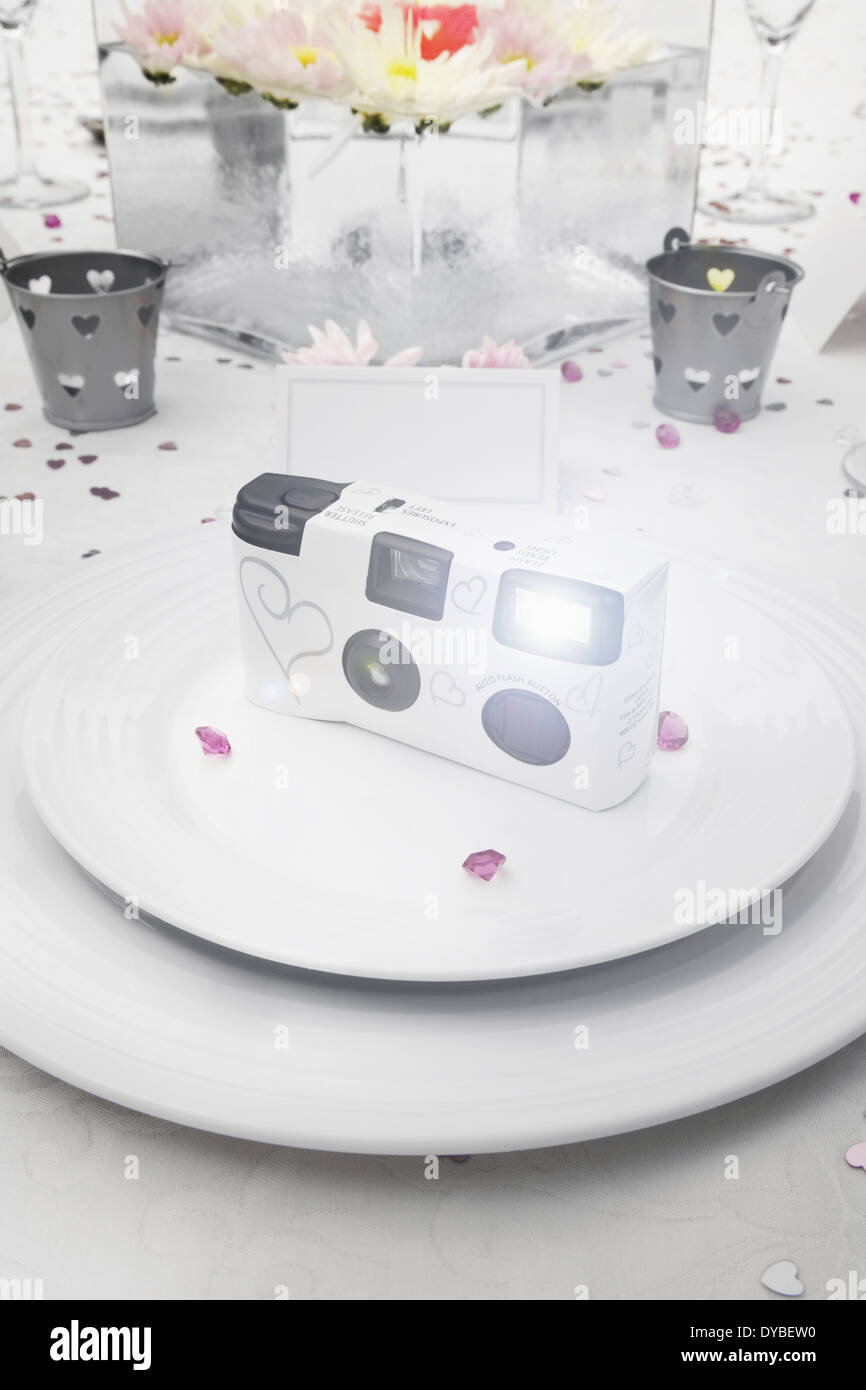 Disposable camera wedding hi-res stock photography and images - Alamy
