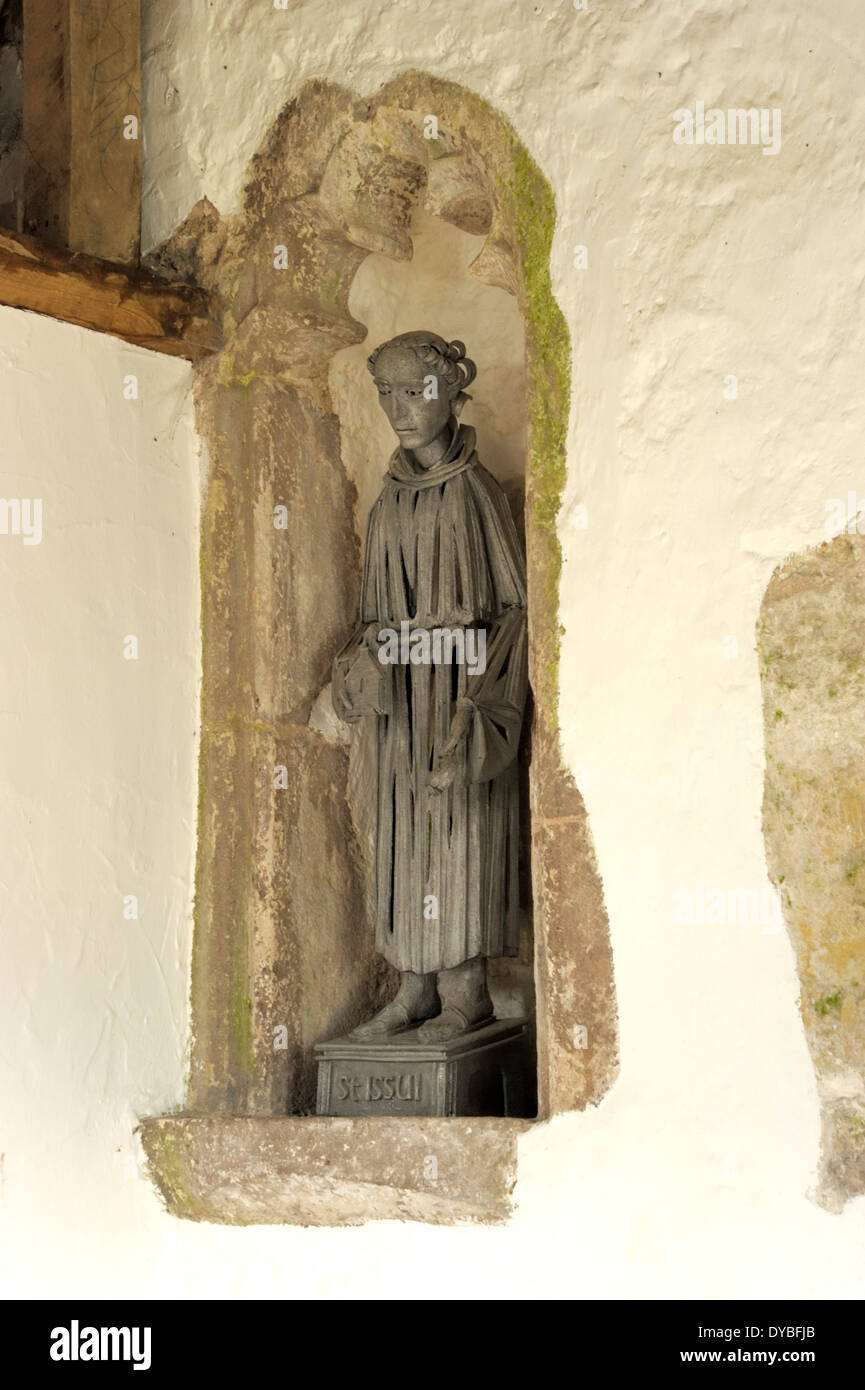 Statue of St Issui Stock Photo - Alamy
