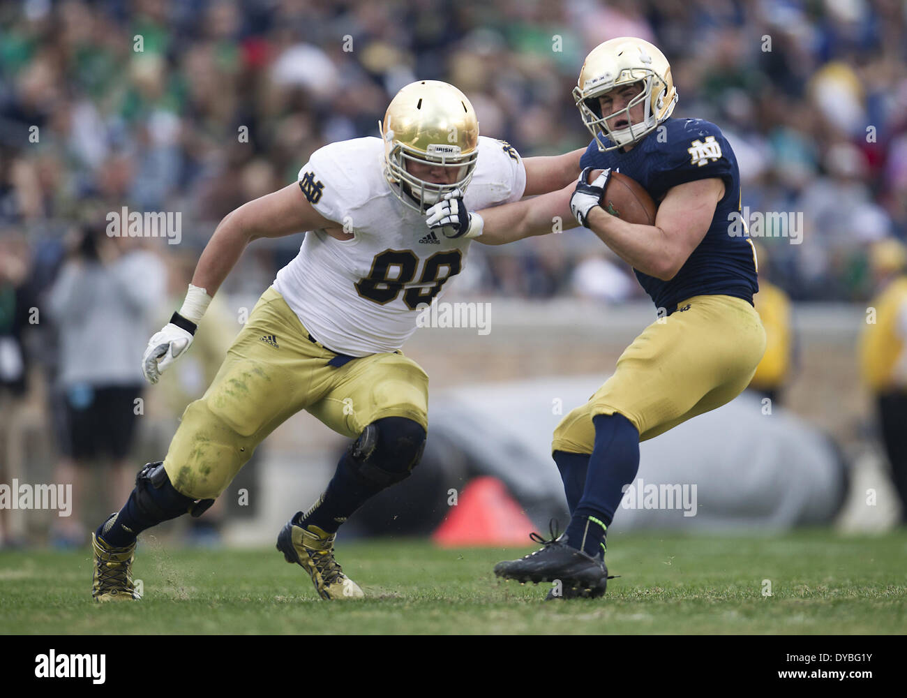 South Bend, Indiana, USA. 12th Apr, 2014. April 12, 2014: Notre Dame ...