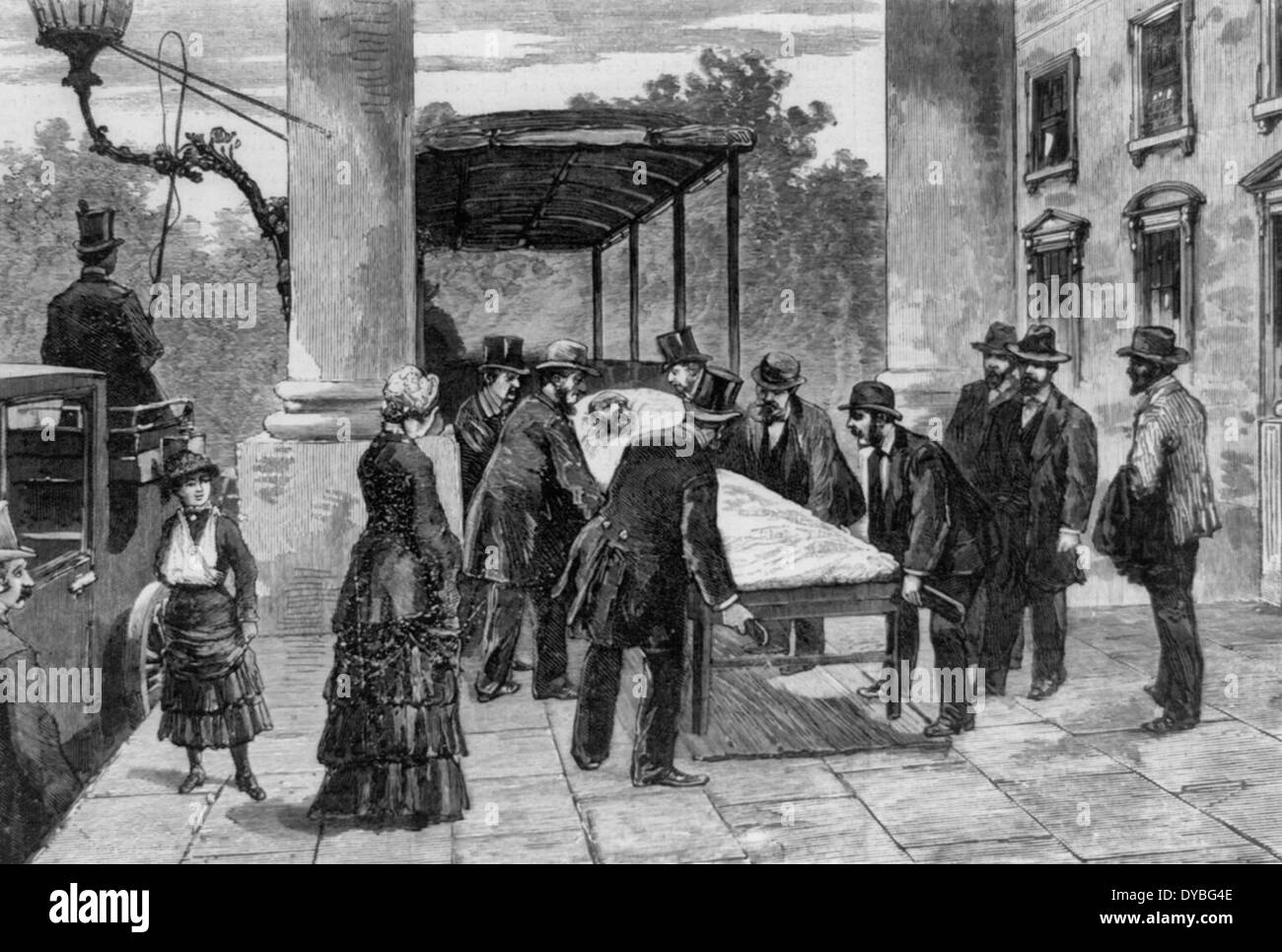 James garfield assassination hi-res stock photography and images - Alamy