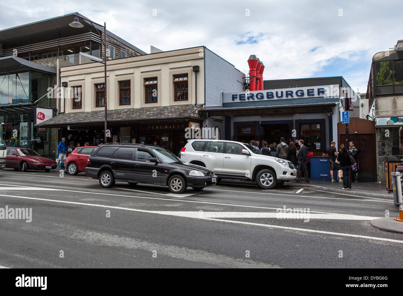Fergburger queenstown hi-res stock photography and images - Alamy