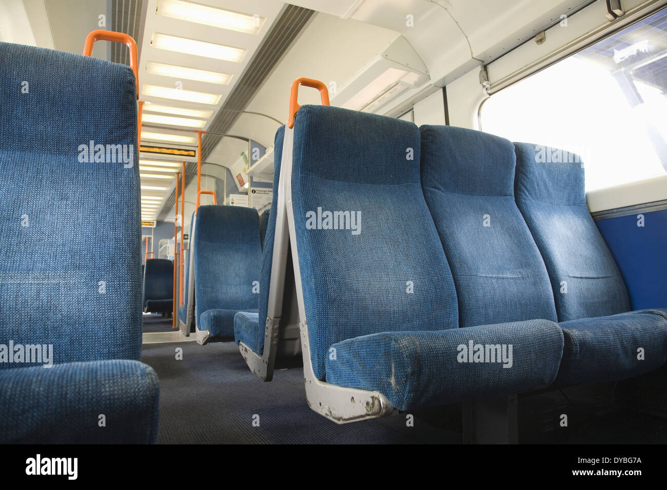 Empty train Stock Photo - Alamy