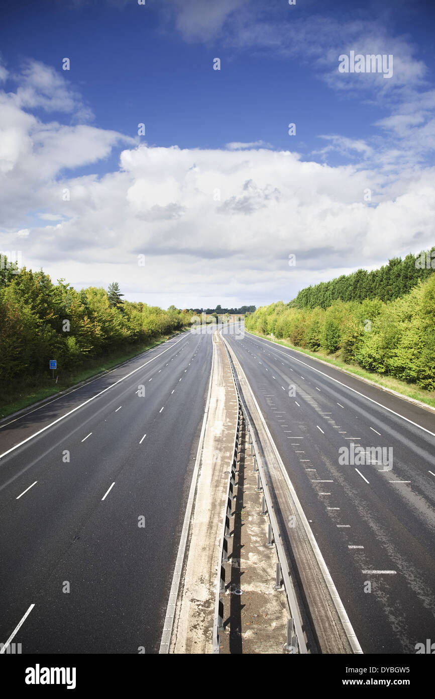 Empty motorway hi-res stock photography and images - Alamy