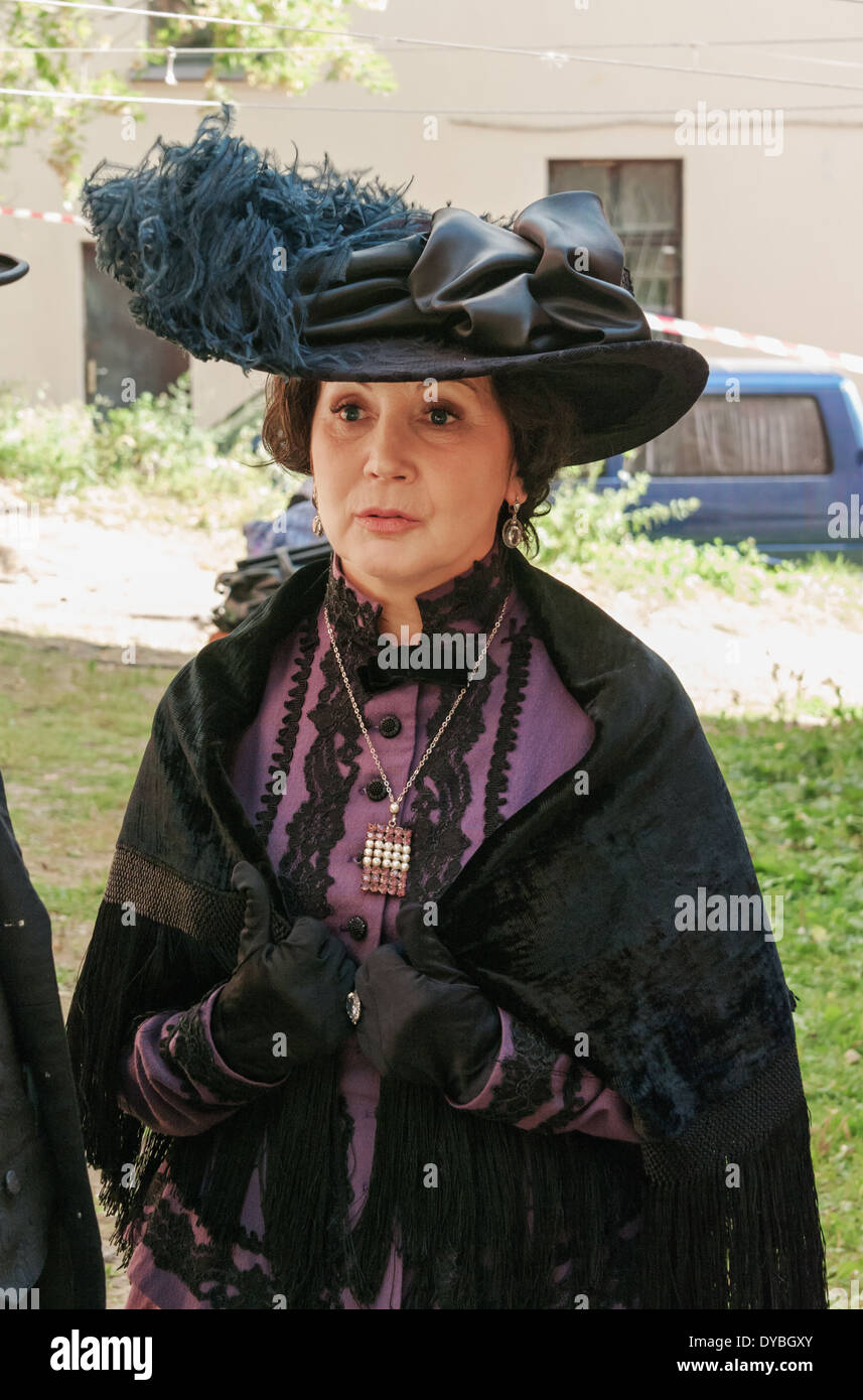 Movie episode - Marc Chagall and Bella Rosenfeld's wedding. Guests of a ...