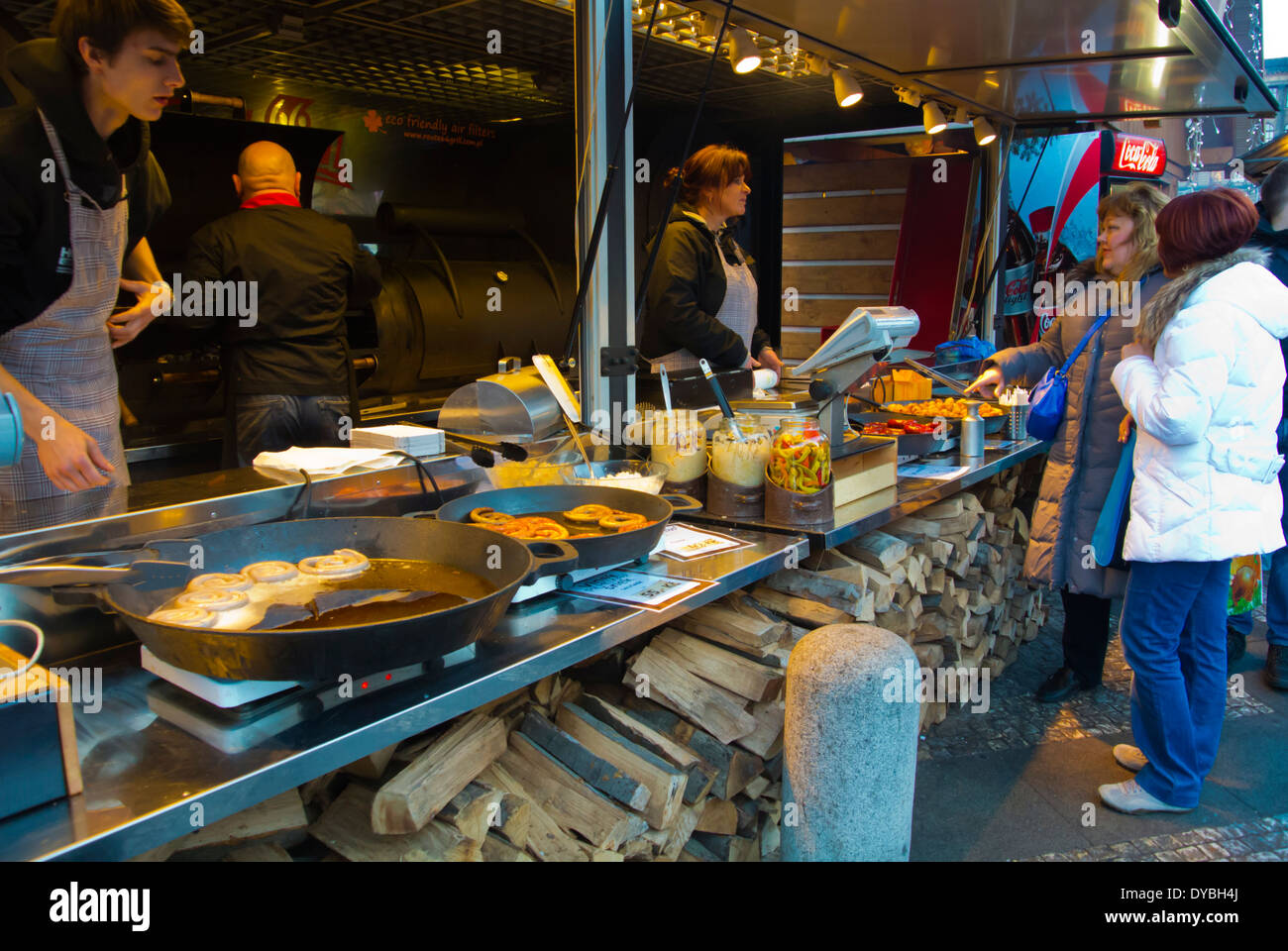 Prague christmas market food hi-res stock photography and images - Alamy