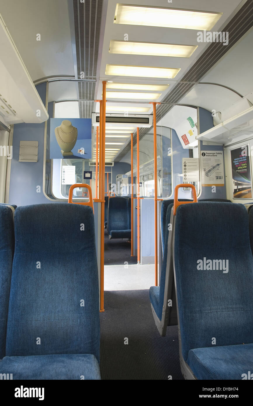 Empty train Stock Photo - Alamy