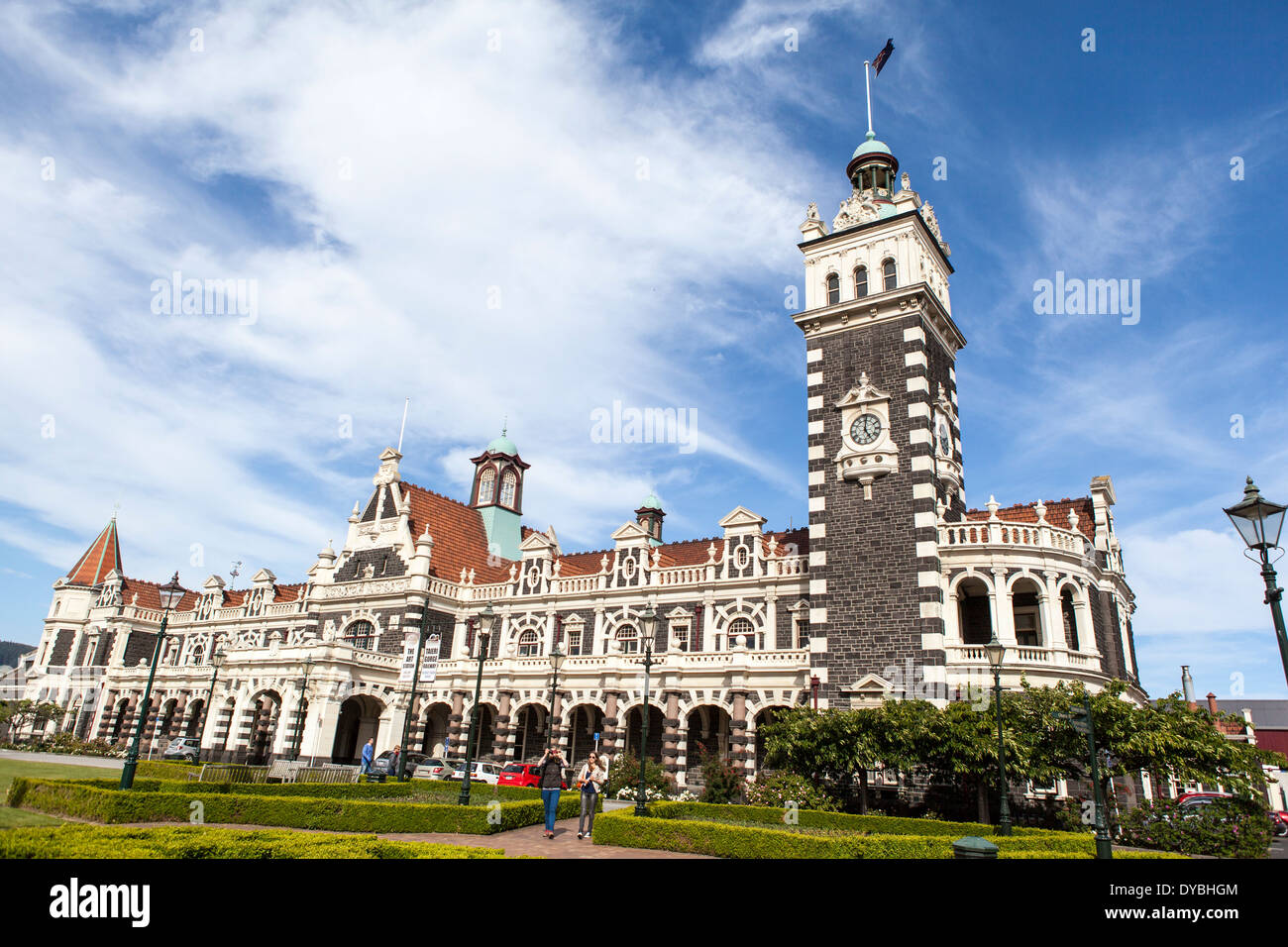 Dunedin railway station hi-res stock photography and images - Alamy