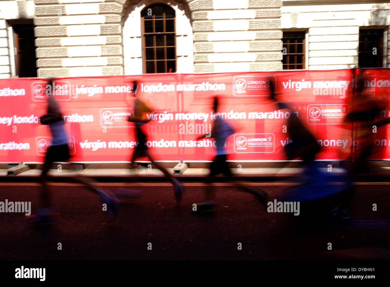 London, UK. 13th Apr, 2014.London Marathon. Virgin Money signs with ...