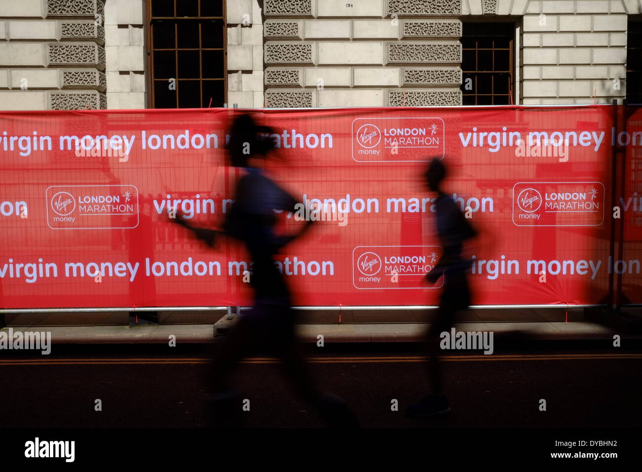London money signs marathon virgin hi-res stock photography and images ...