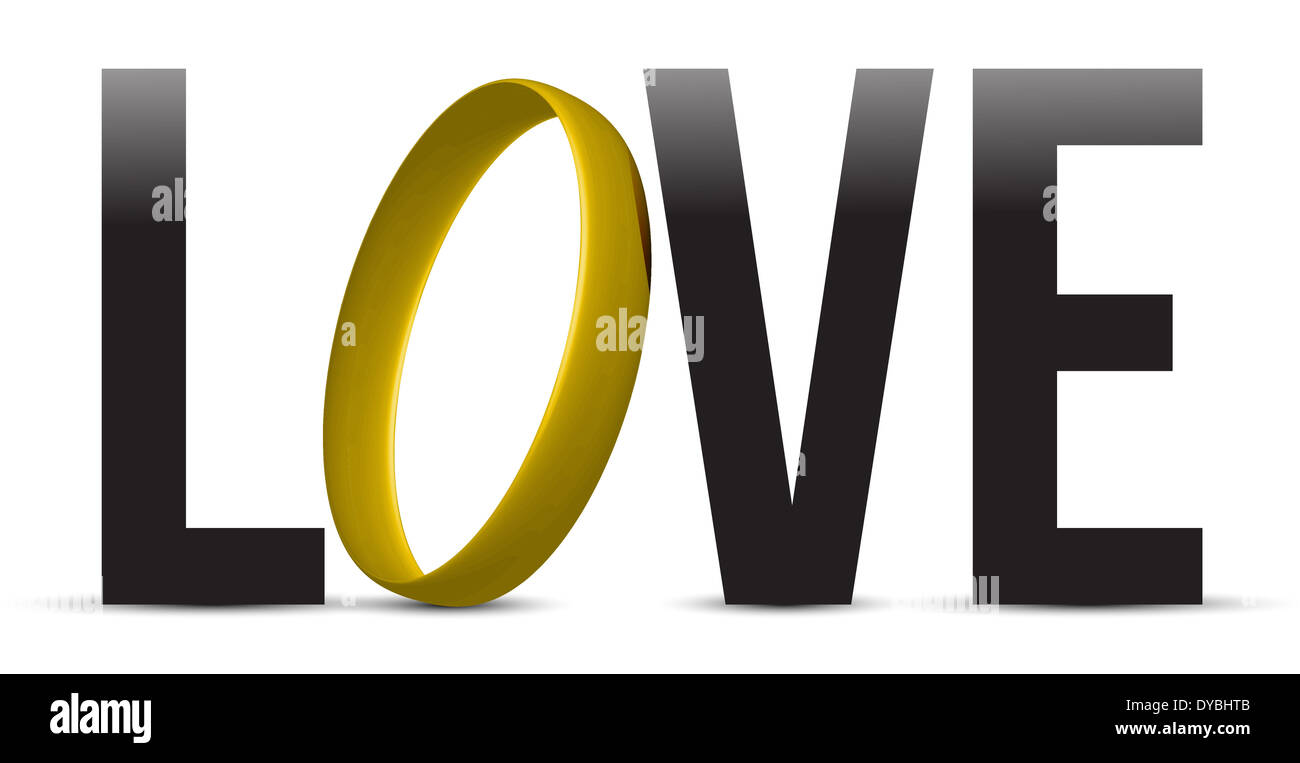 love sign sign illustration design over a white background design Stock ...