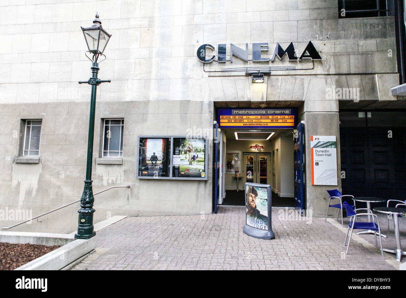 Dunedin cinema, New Zealand Stock Photo - Alamy
