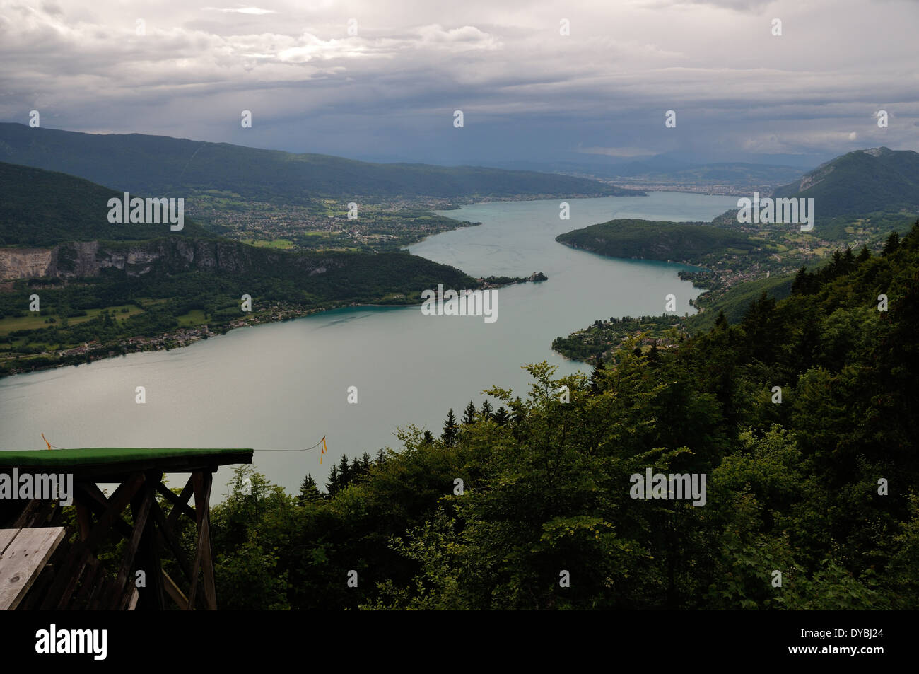 Annecy Lake Col De La Forclaz High Resolution Stock Photography and ...