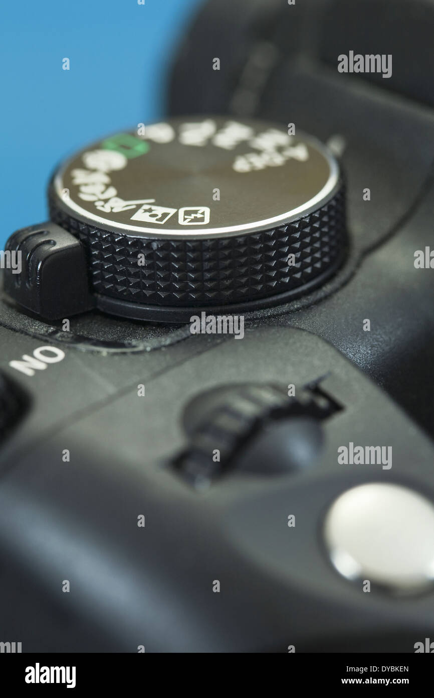 Digital SLR Camera mode dial Stock Photo - Alamy