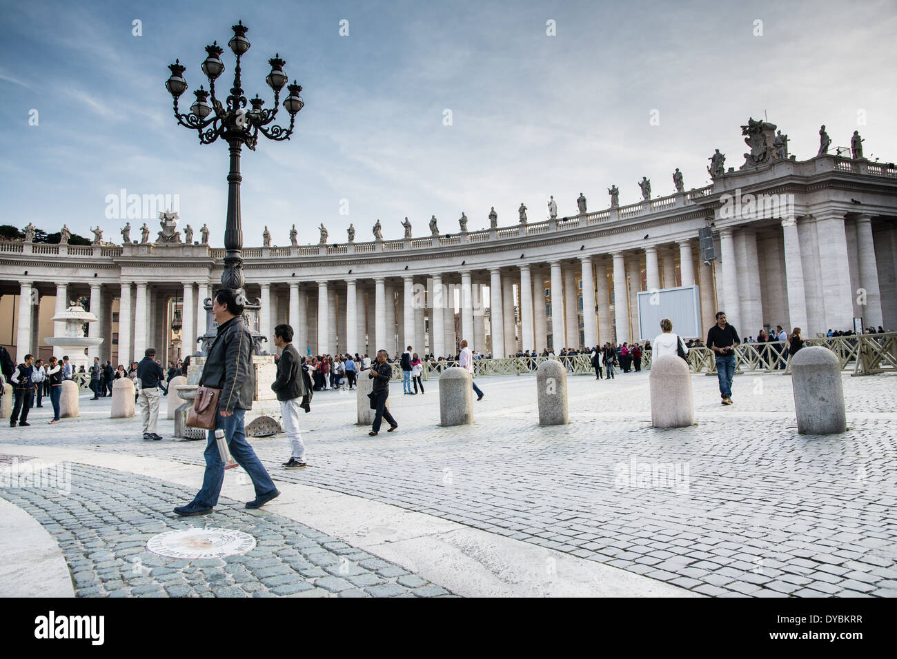 Vatican city,Vatican city state-march 15,2014:more people and pilgrims ...