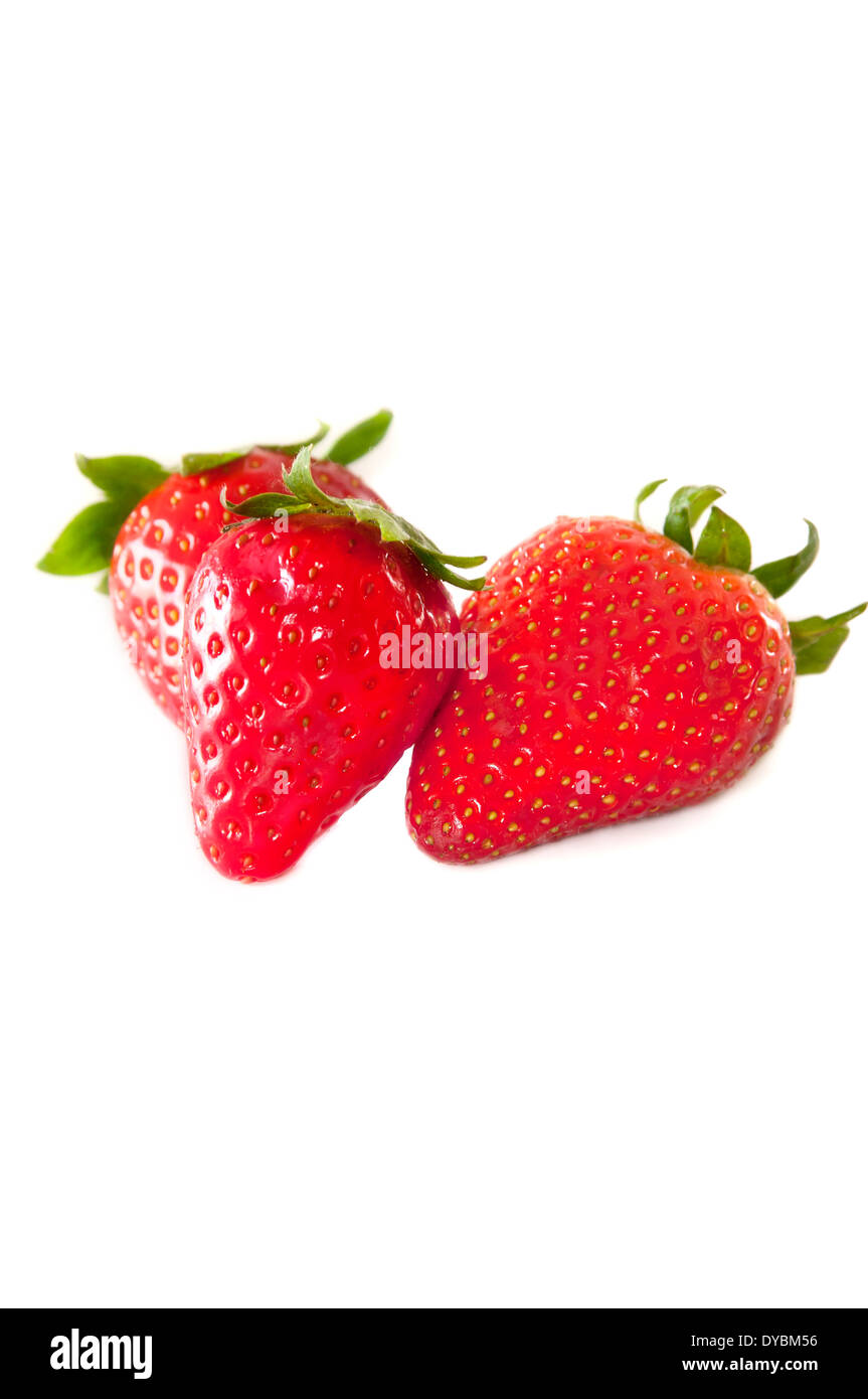 Strawberries texture close up hi-res stock photography and images - Alamy