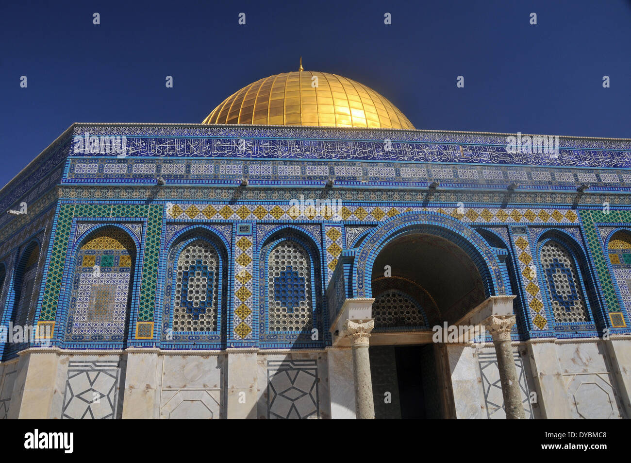 Dome of the Rock Mosque, Temple Mount, Old city of Jerusalem, Israel ...