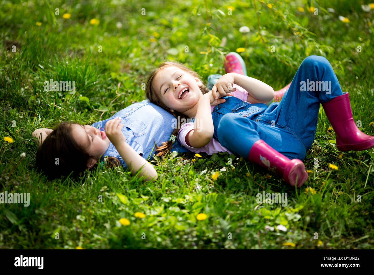 Girls having fun Stock Photo - Alamy