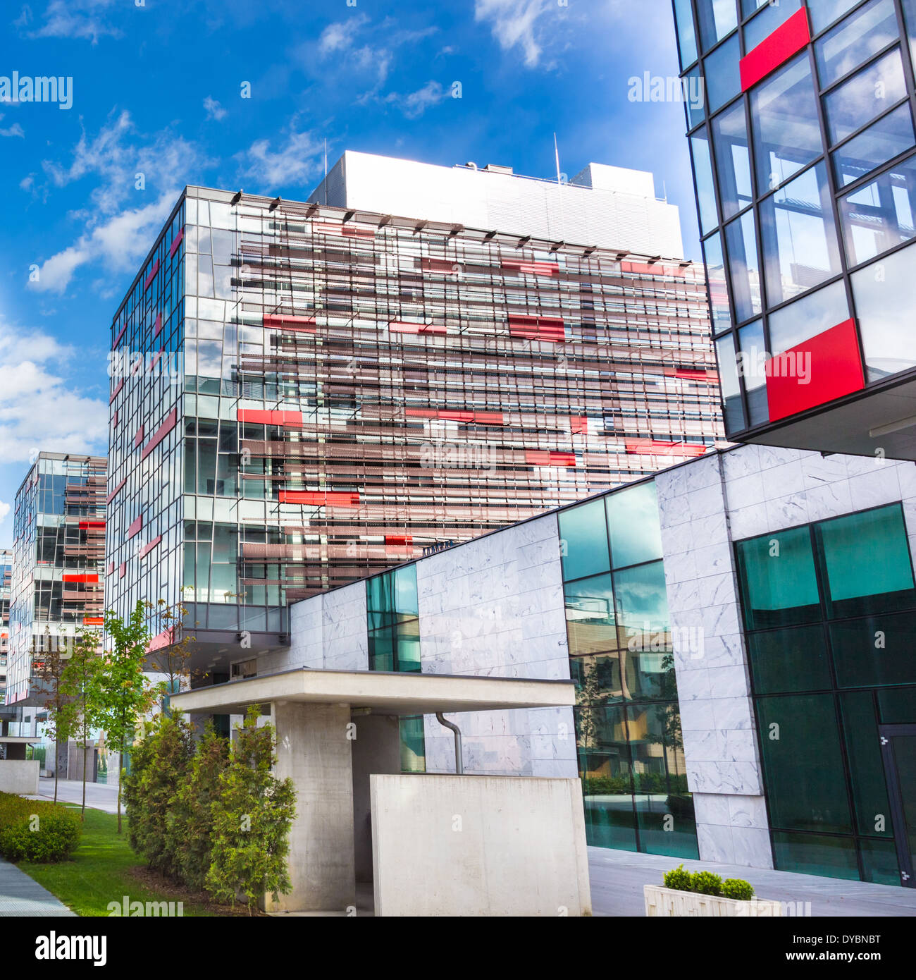 Architecture building commercial property contemporary design modern ...
