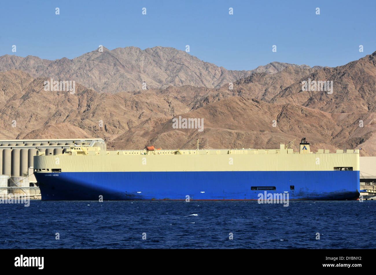 Port of aqaba and tower hi-res stock photography and images - Alamy