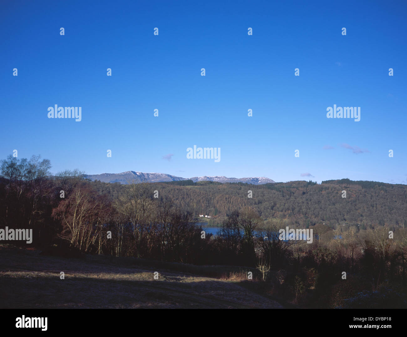 The Old Man of Coniston and Wetherlam from near Lindeth Fell near ...