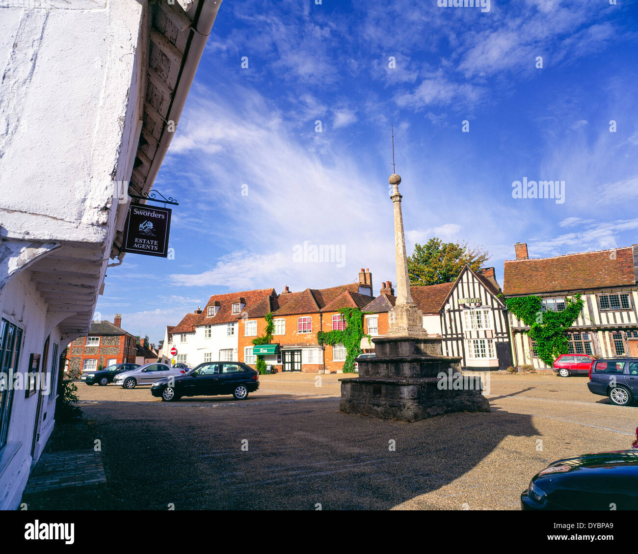 Lavenham Suffolk England UK Stock Photo - Alamy