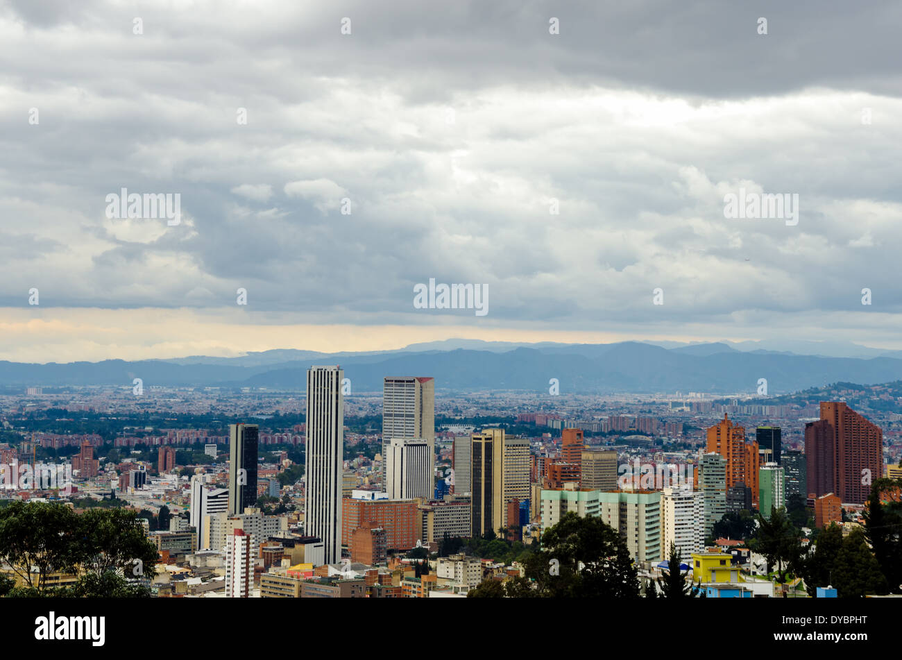 Skyscrapers in downtown Bogota, Colombia Stock Photo - Alamy