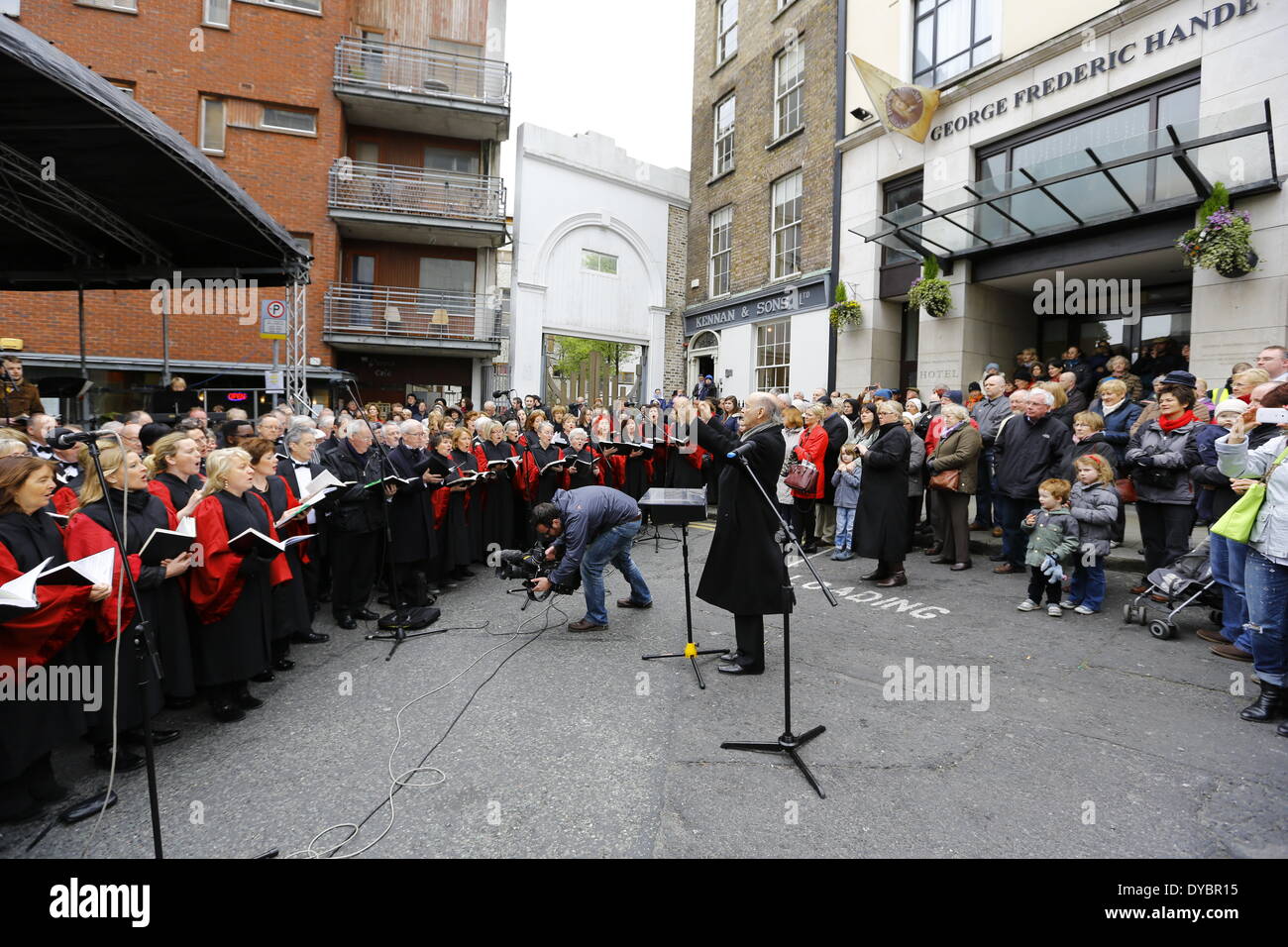 Dublin, Ireland. 13th April 2014. The performance of HŠndel's Messiah ...