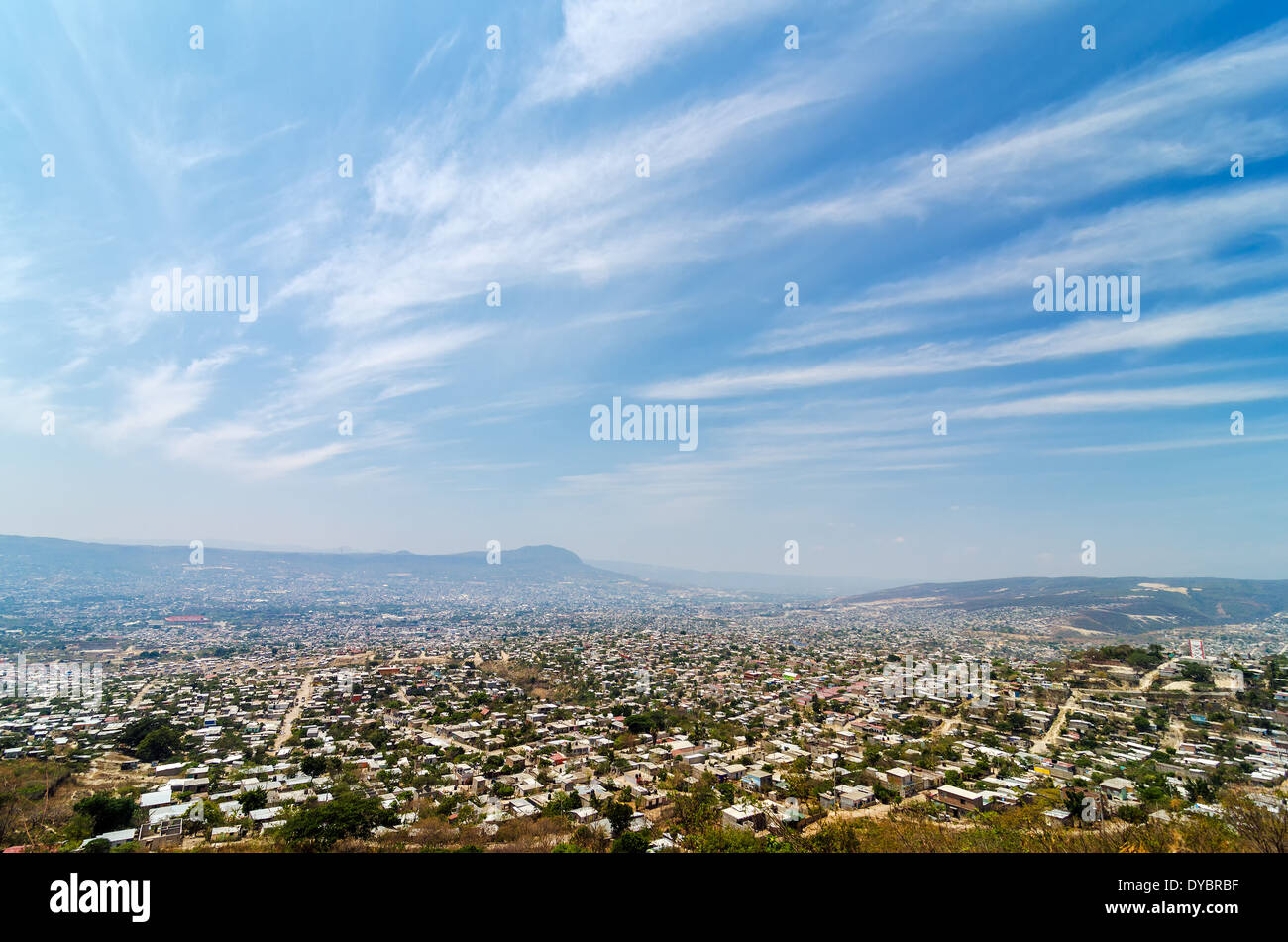 Cityscape of Tuxtla Gutierrez, the capital of Chiapas, Mexico Stock ...
