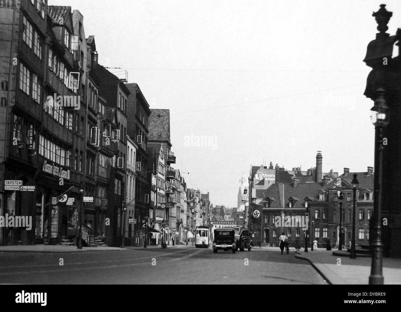 Hamburg Germany in the 1930s Stock Photo - Alamy