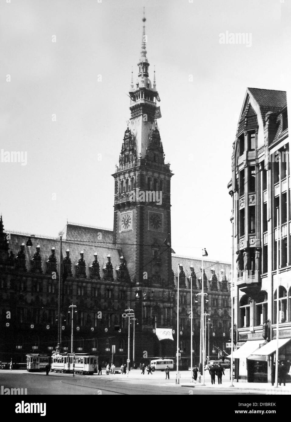 Hamburg Germany in the 1930s Stock Photo - Alamy