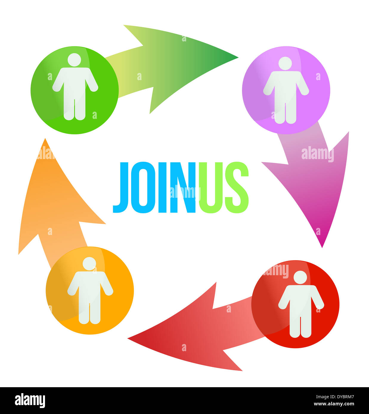 Join us concept on Cut Out Stock Images & Pictures - Alamy
