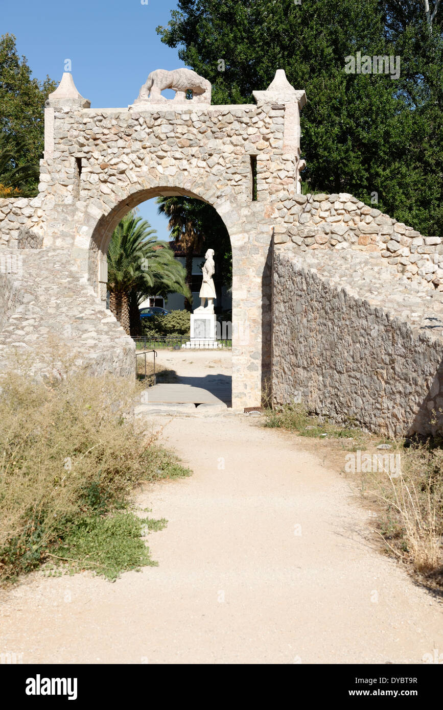 The historic old town entrance known as Land Gate part Venetian ...