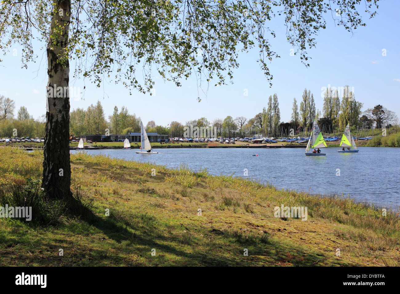 Papercourt lake hi-res stock photography and images - Alamy