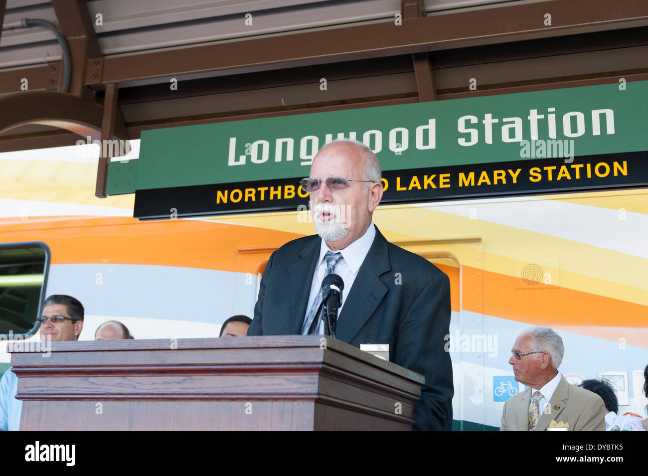 State of Florida Longwood Sunrail Station, part of first phase Central ...