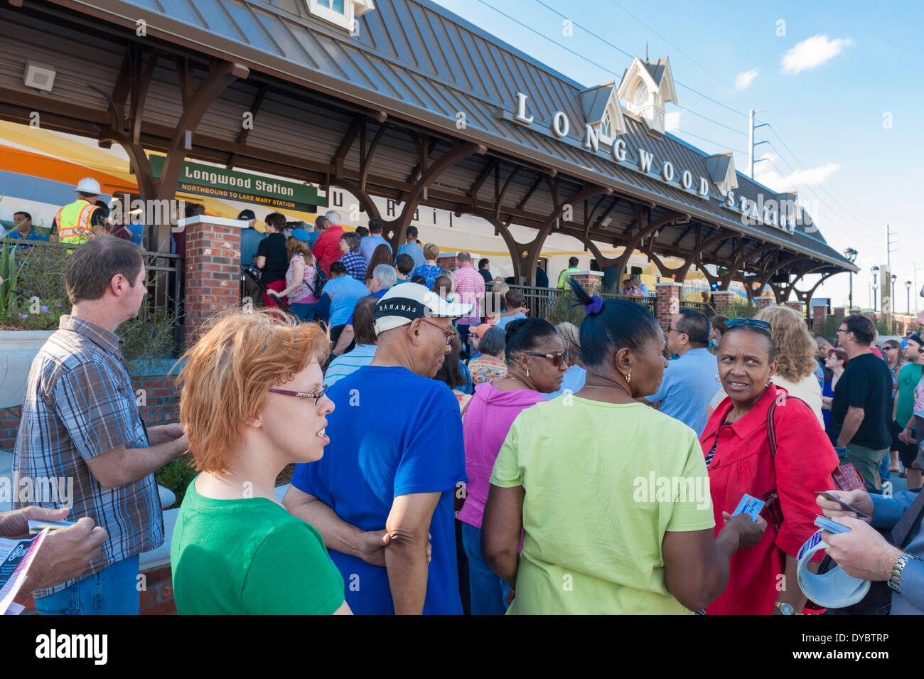 State of Florida Longwood Sunrail Station, part of first phase Central ...
