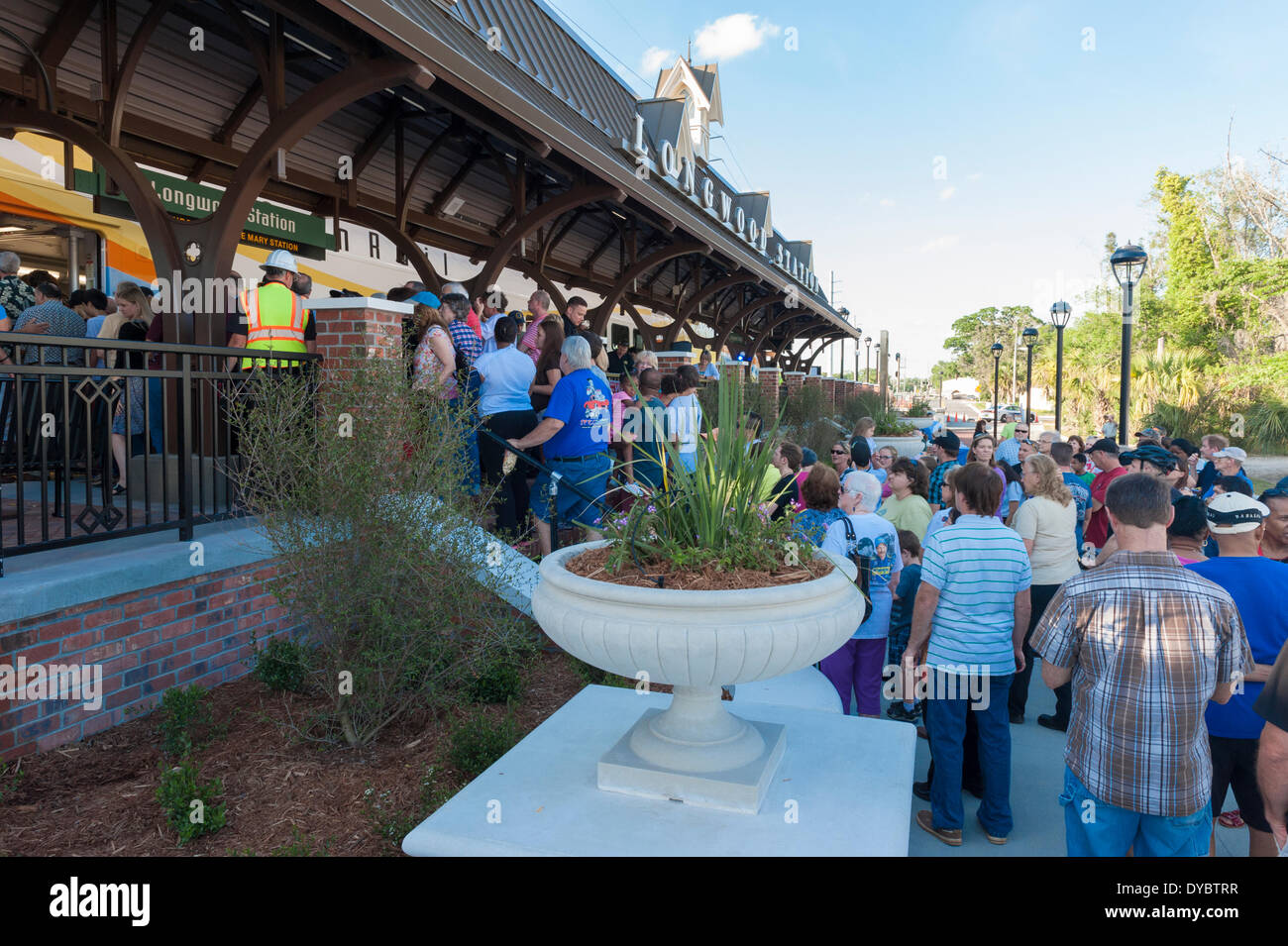 State of Florida Longwood Sunrail Station, part of first phase Central ...